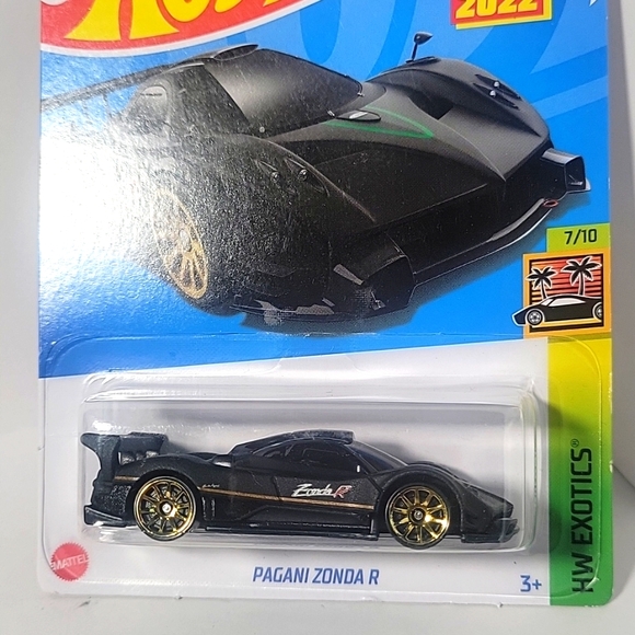 Mattel | Toys | Hot Wheels Blue Pagani Zonda R Toy Car New | Poshmark